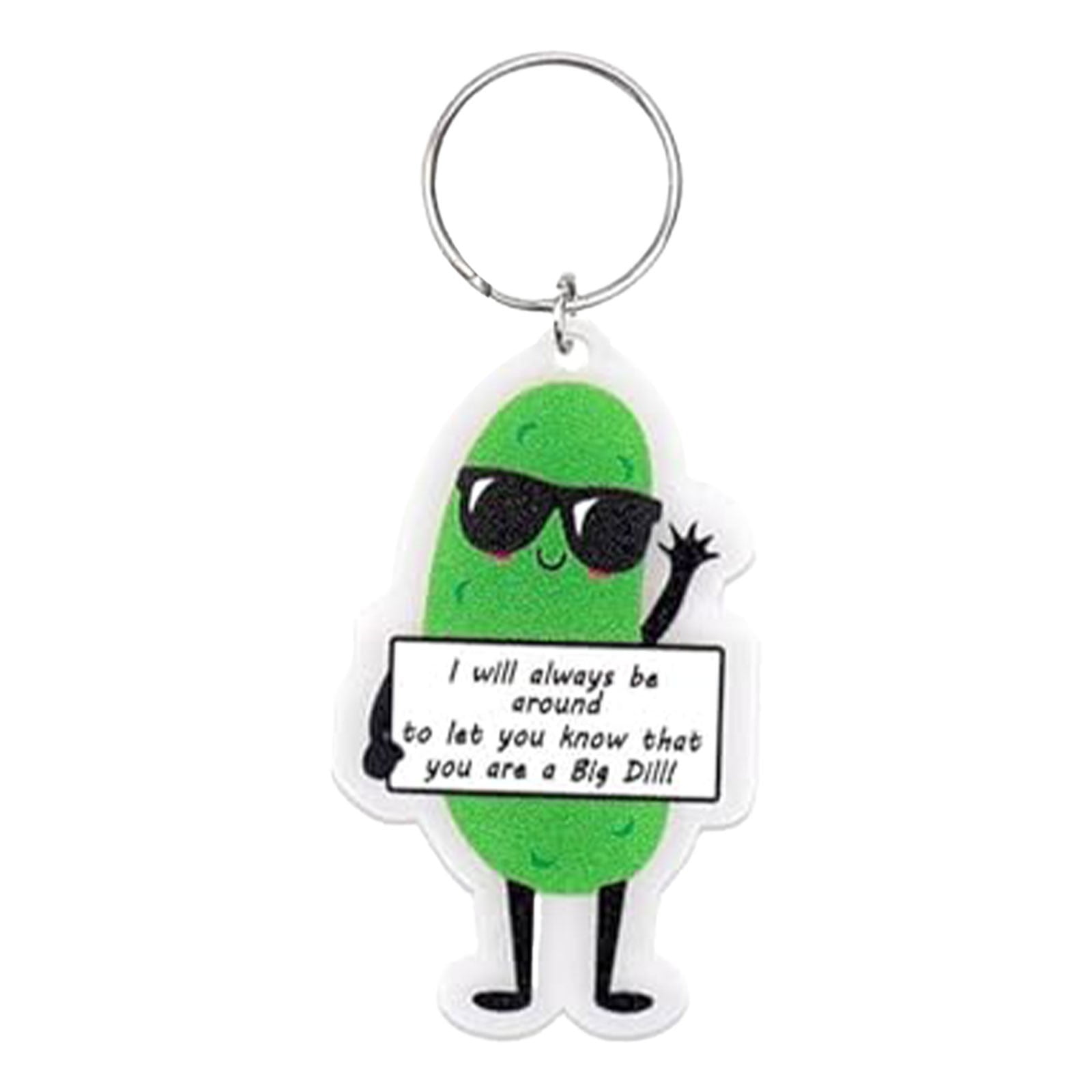 GEGNXA Dumpster Fire//Potato Keychain With Positive Quote Fun Positive ...