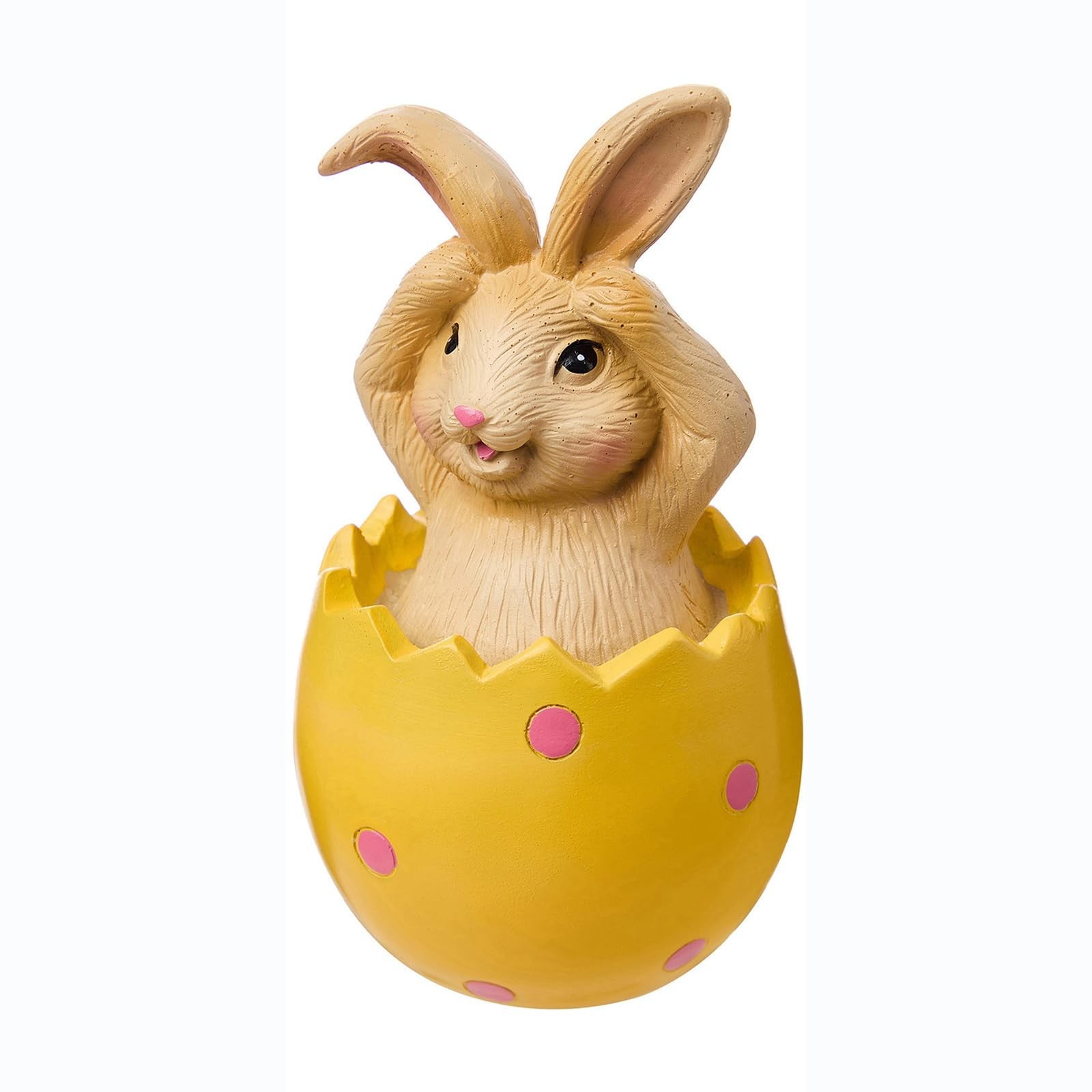 GEGNXA Easter Decorative Eggshell Resin Decoration Hides In Eggshell No ...