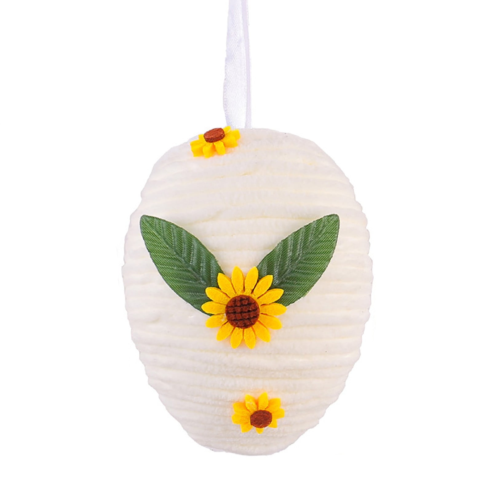 GEGNXA Easter Egg Hanging Decorations Creative Diy Weaving Simulation ...