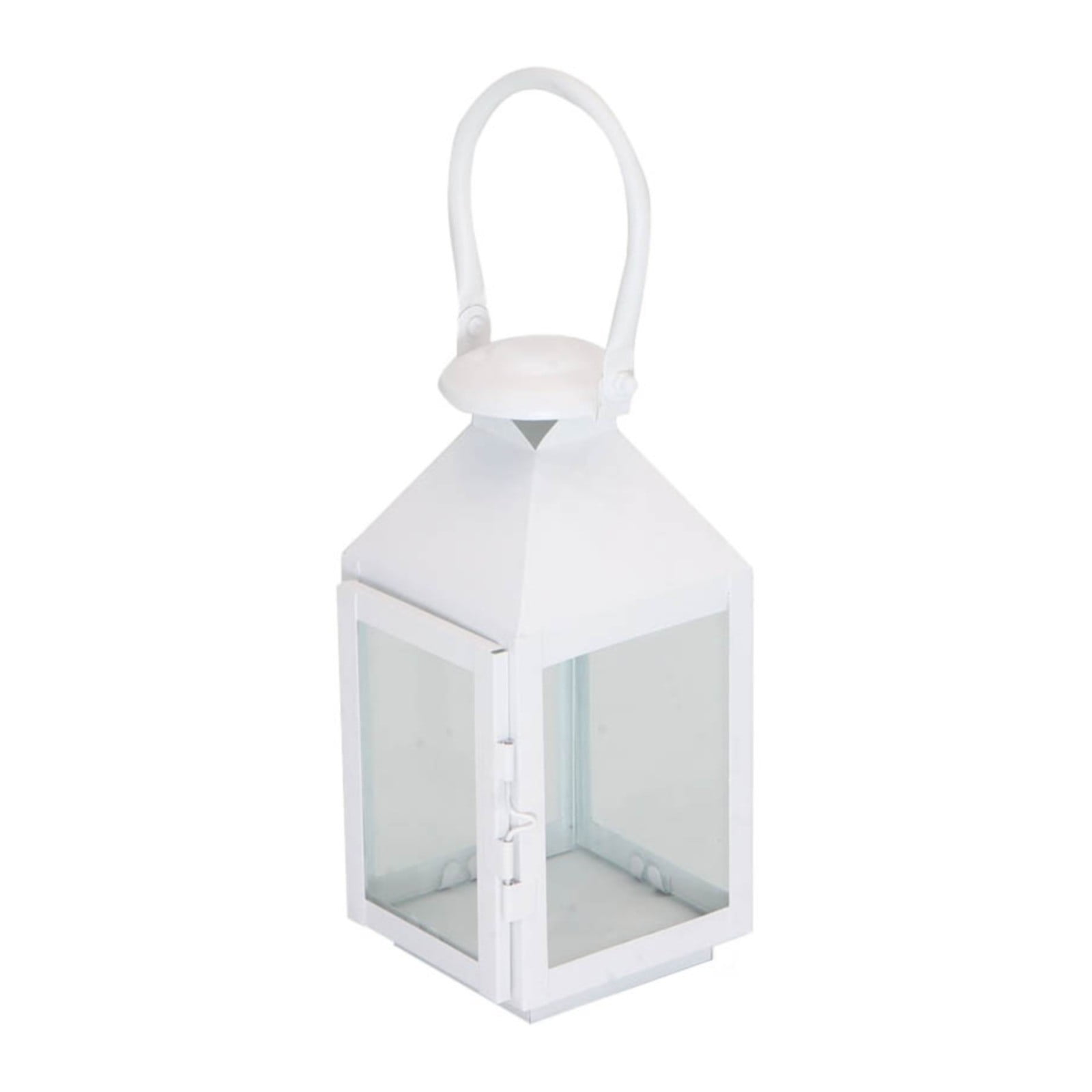 GEGNXA European Style Modern White Glass Windproof Candle Holder ...