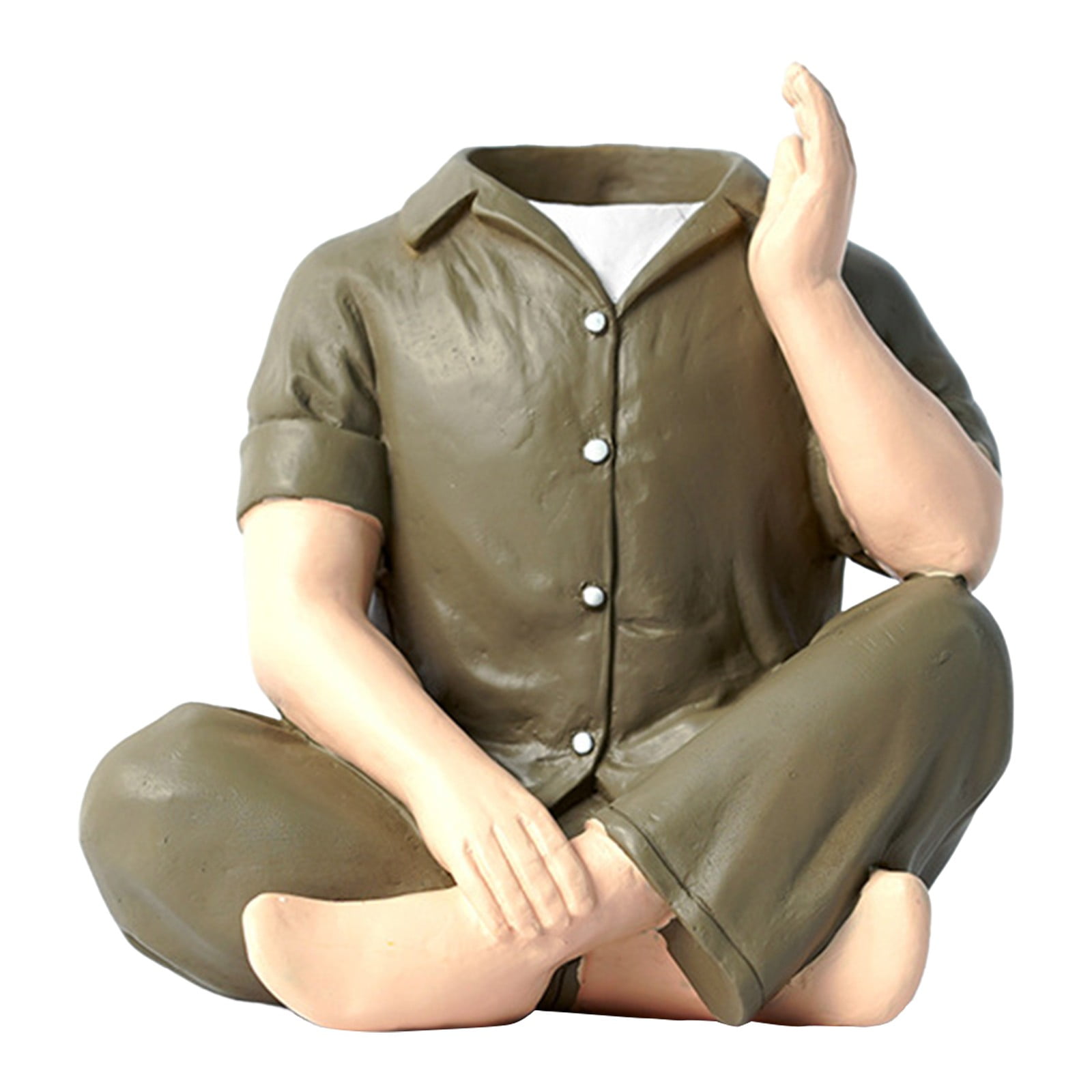 GEGNXA Human Body Vases Men Pajamas Figures Statue Sculpture Modern ...