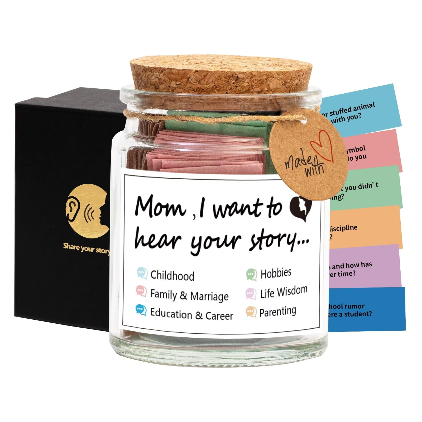 Clearance!I Want To Hear Your Story Jar: An Interactive Game That ...
