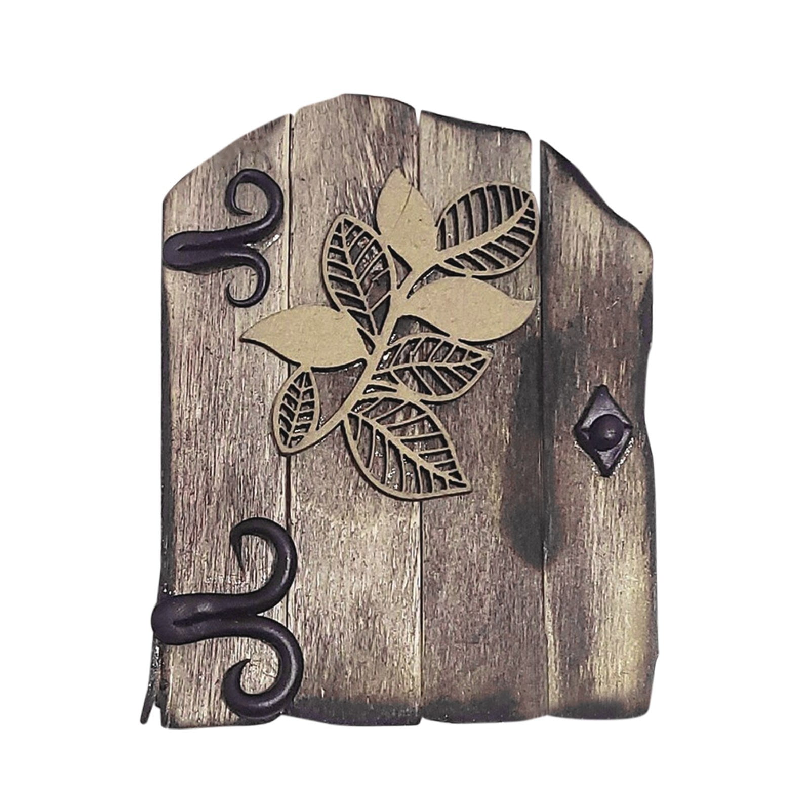 GEGNXA Miniature Tree Gate Outdoor Miniature Tree Decoration Gate Fairy ...