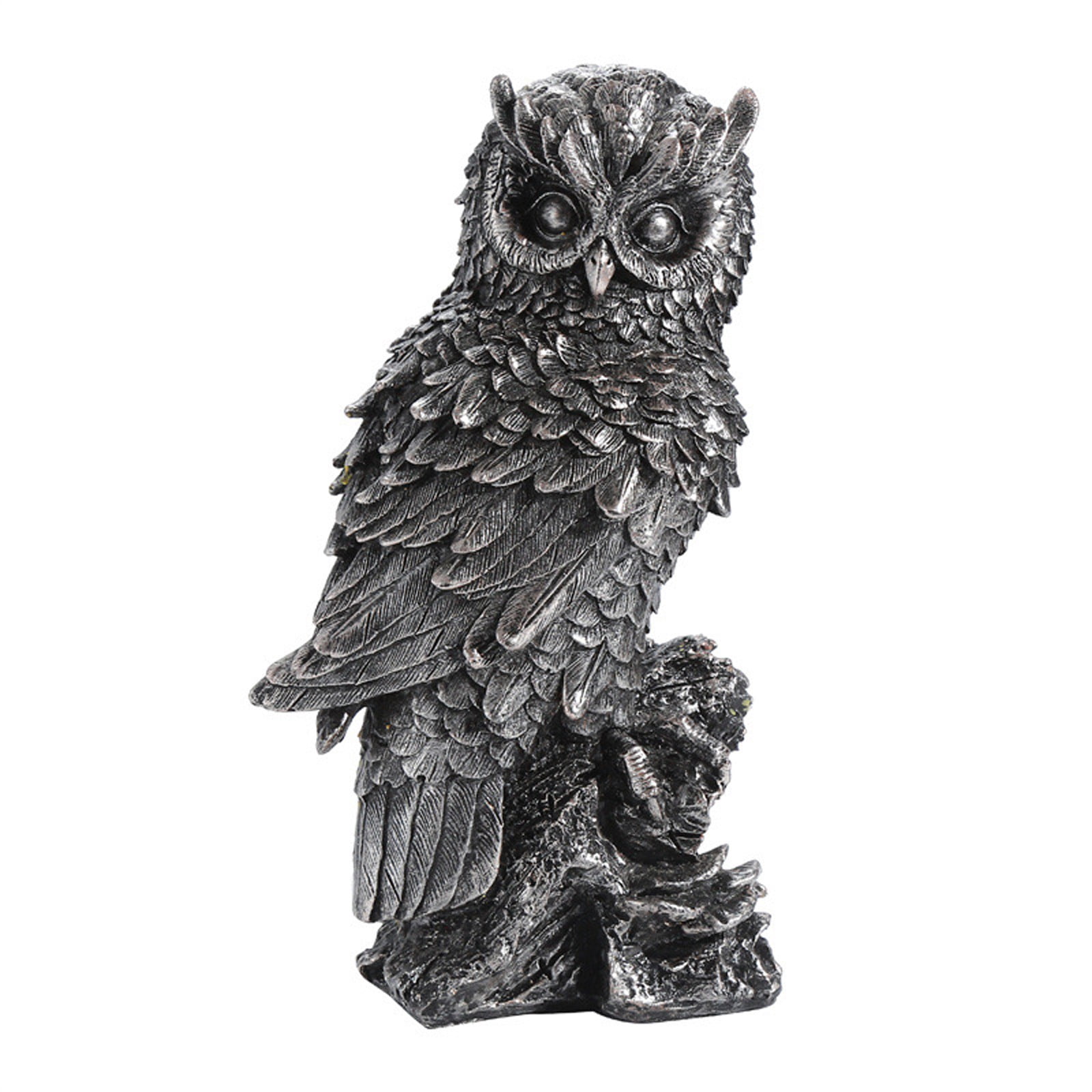 GEGNXA Owl Statue Ornaments Owl To Scare Birds From Gardens And Patios ...