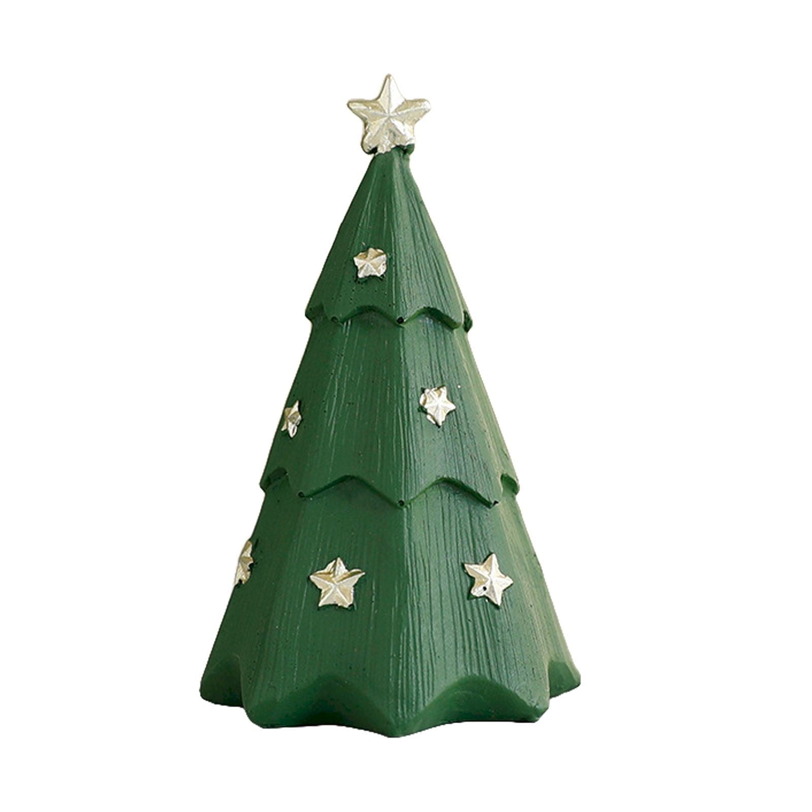 Clearance!Small Christmas Tree Mailbox Letter Board Statue Mini Tree ...
