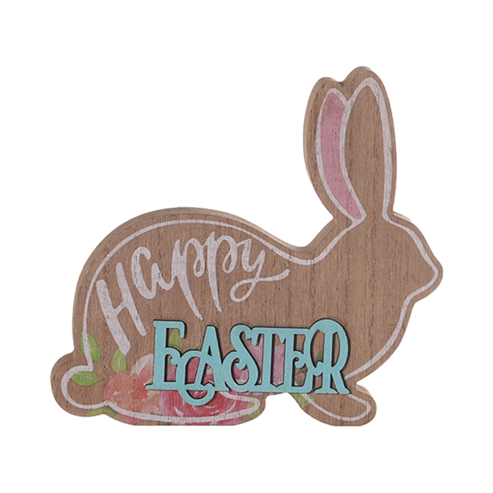 GEGNXA Wooden Cartoon Letter Rabbit Furnishings - Walmart.com