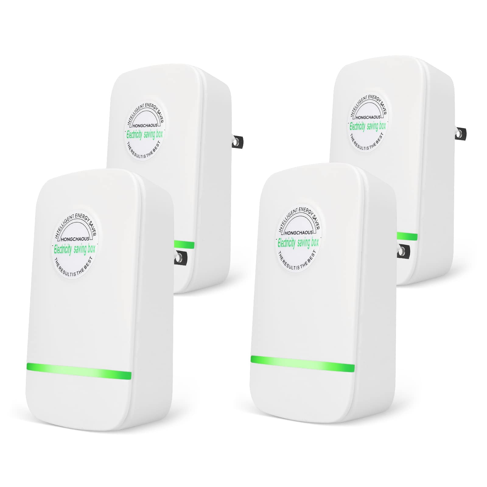 GEGONG 4-Pack Power Saver, High Efficiency Energy Saving Device for ...
