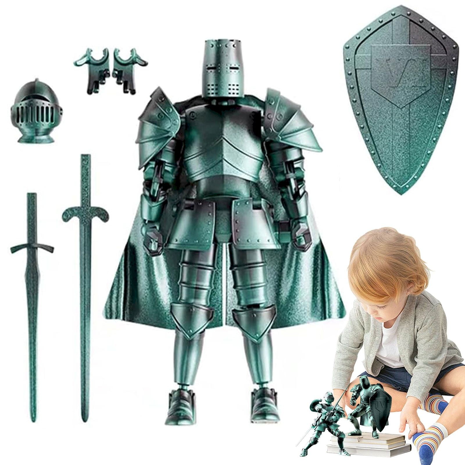 GEIJLPH Clearance! Medieval Action Figures Action Figure Multi Movable Robot Mannequin T13 Dummy ...