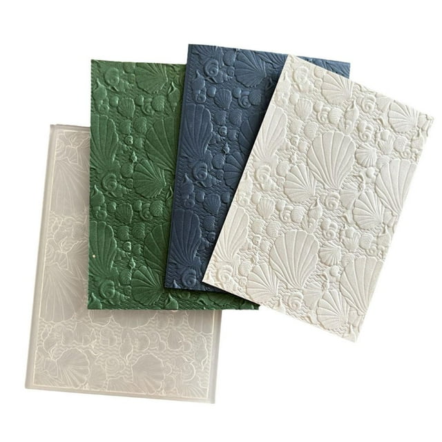 GEKUPEM 3D Textured Tree Plastic Embossing Folders Embossing Folder ...