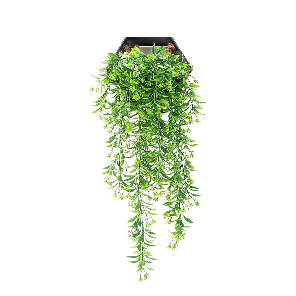 GEKUPEM Hanging Fake Plant Flowers Indoor Outdoor Wall House Decoration ...