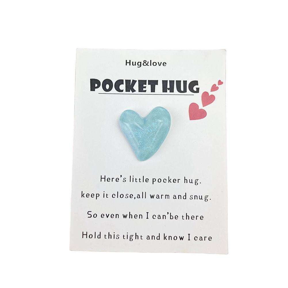 GEKUPEM Pocket Hug Token Inspirational Gifts For Women with Cards N ...