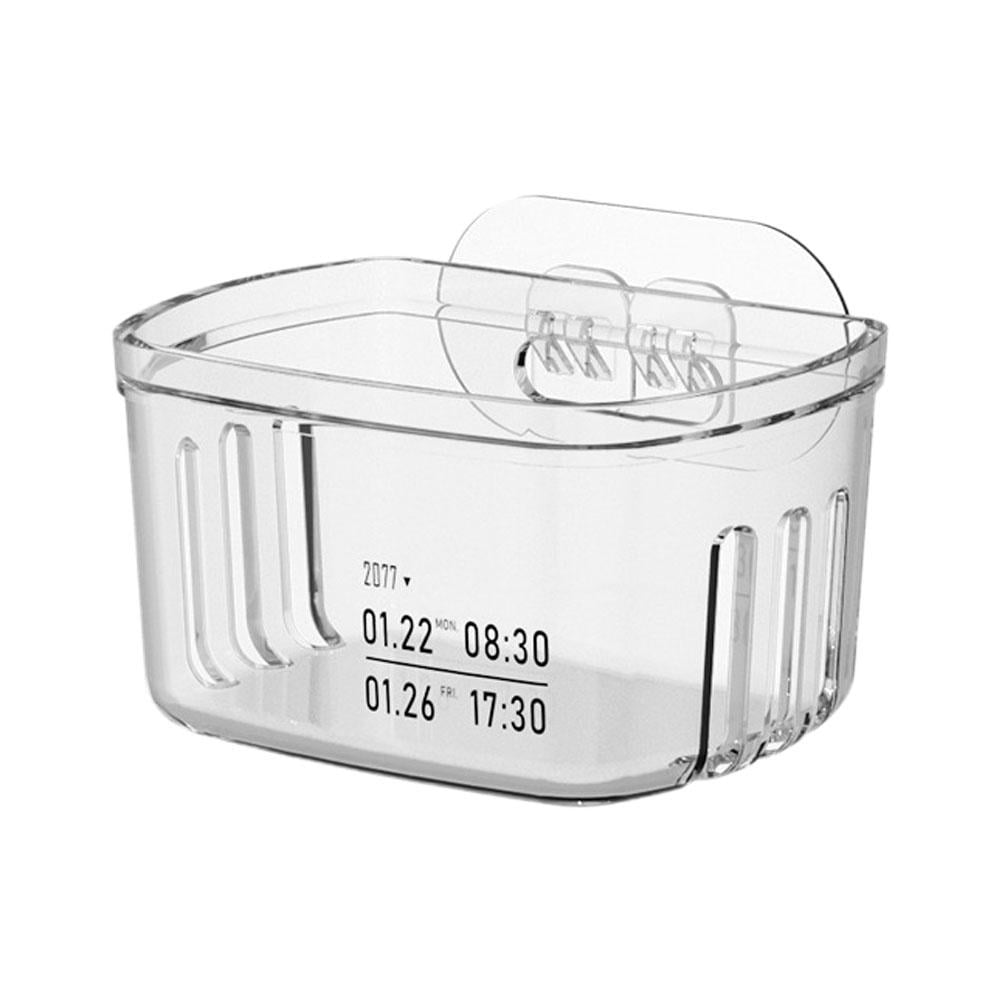 GEKUPEM Refrigerator Wall Hanging Storage Box Multi-functional Kitchen ...