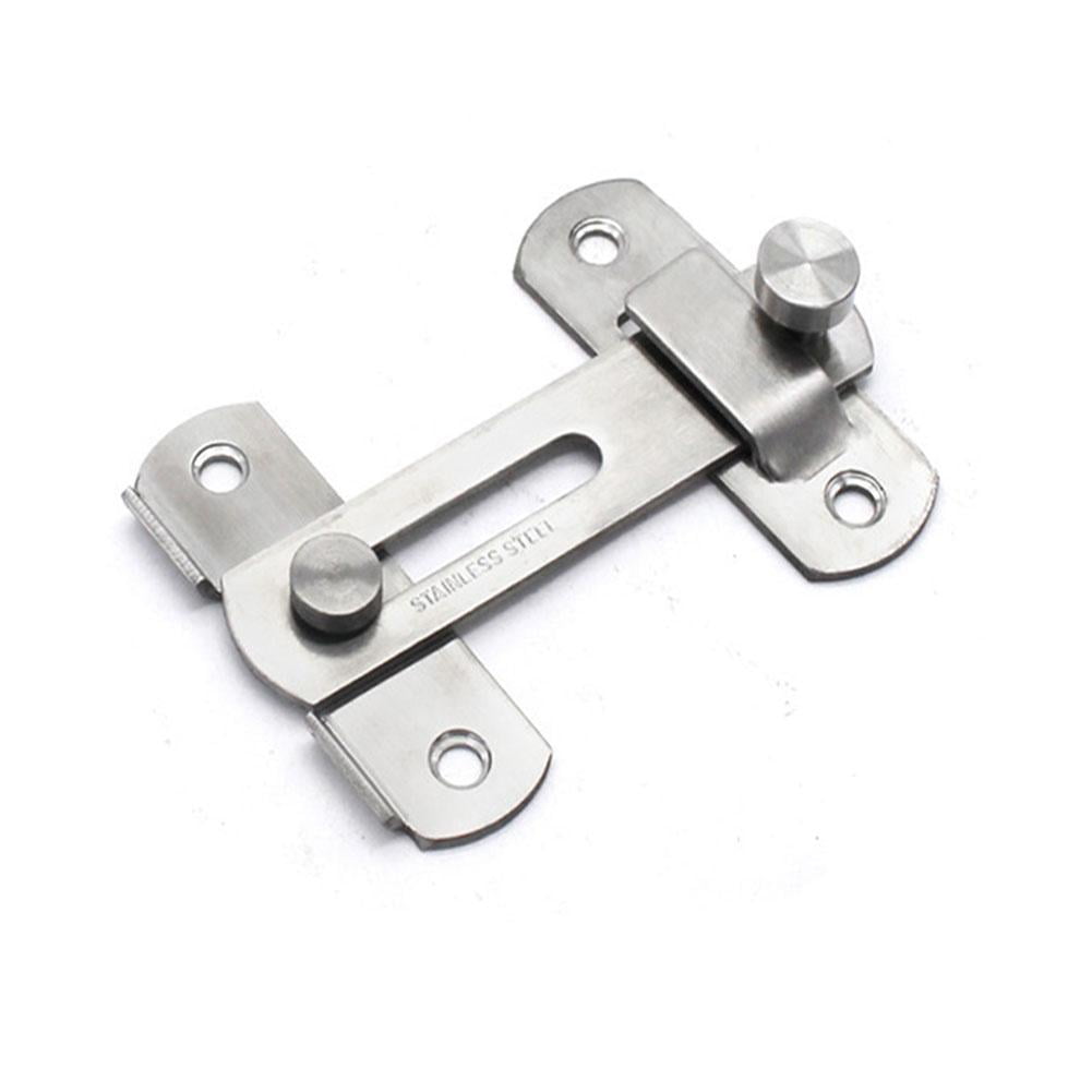 GEKUPEM Stainless Steel Latch with Four Screws, 90/180 Degree Right ...