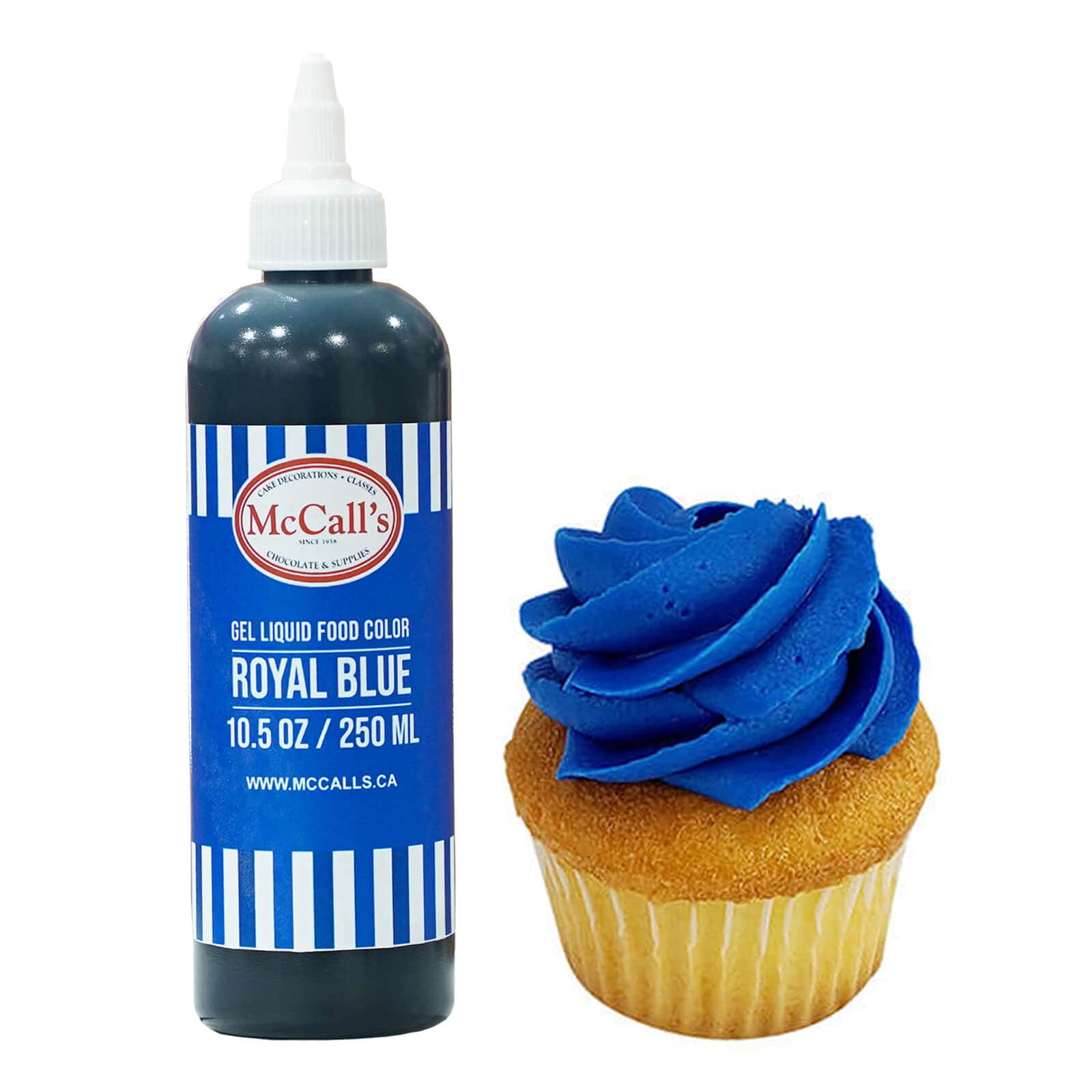 GEL LIQUID FOOD COLOR ROYAL BLUE 250 ml, 10.5oz - Walmart.com
