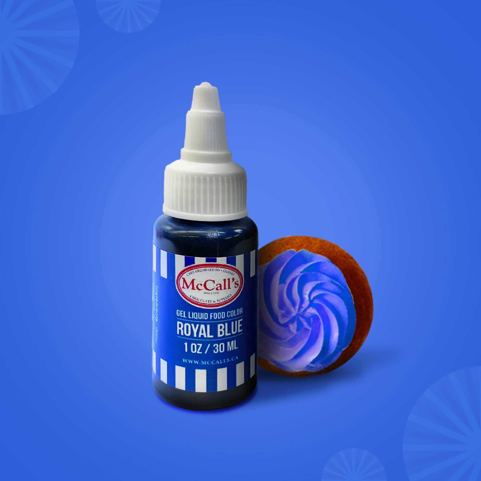 GEL LIQUID FOOD COLOR ROYAL BLUE 30ml, 1oz - Walmart.com