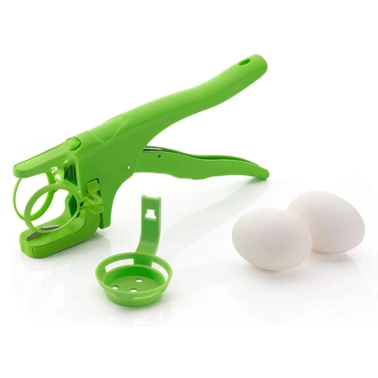 GELOFLER Egg Cracker with Separator Handheld Plastic Egg Breaker for ...