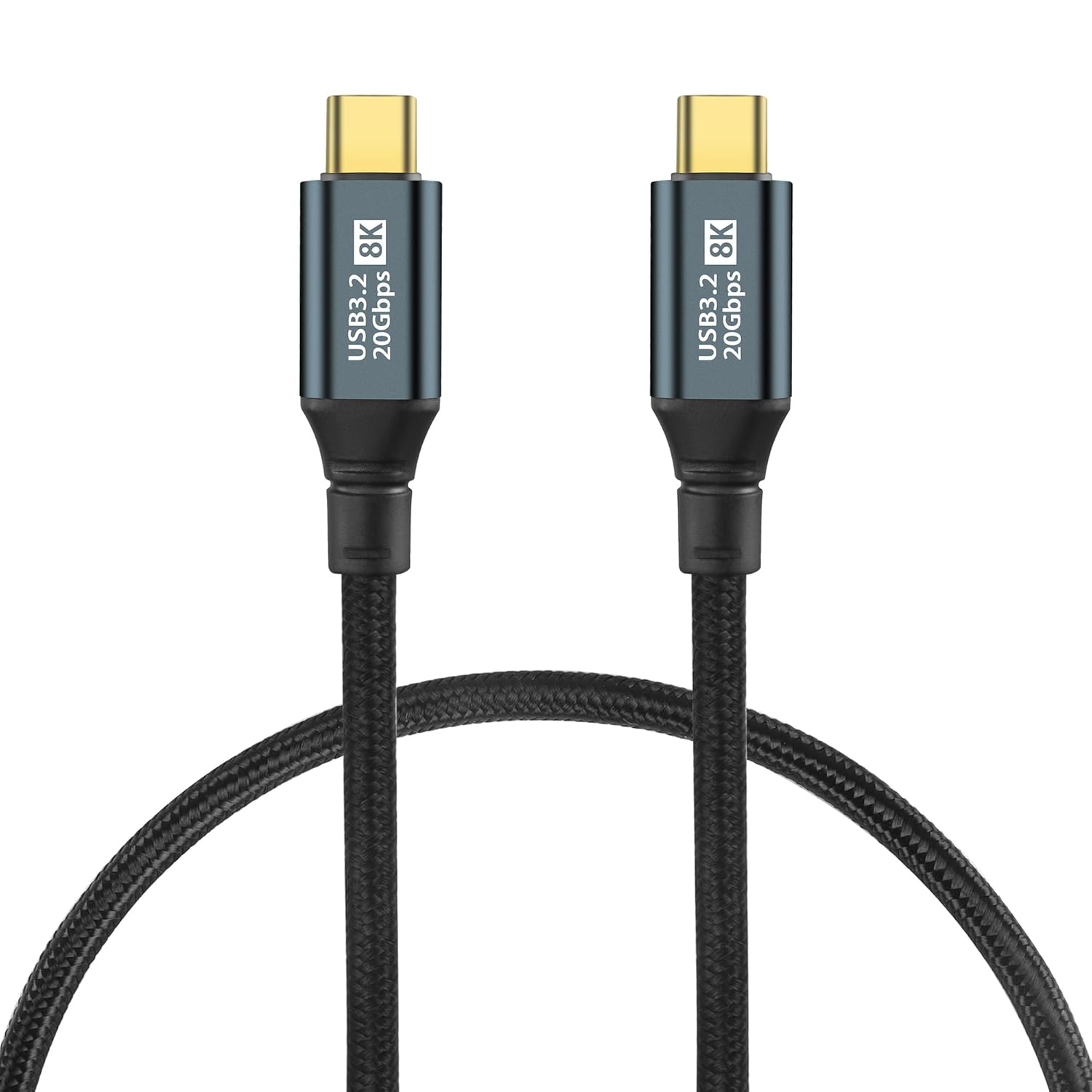 GELRHONR PD100W USB C to USB C Data Cable, USB Type C 3.2 Gen 2 Cable ...