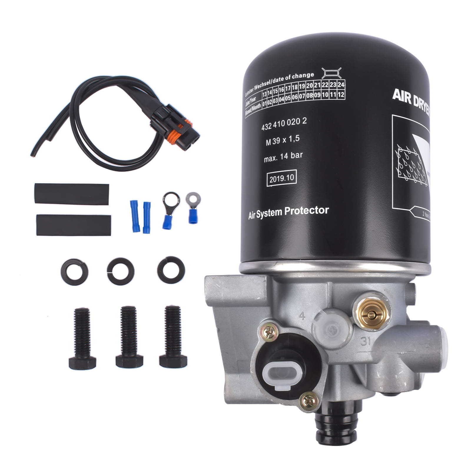 GELUOXI 12 Volt Air Dryer for Meritor Wabco System Saver 1200 Series ...