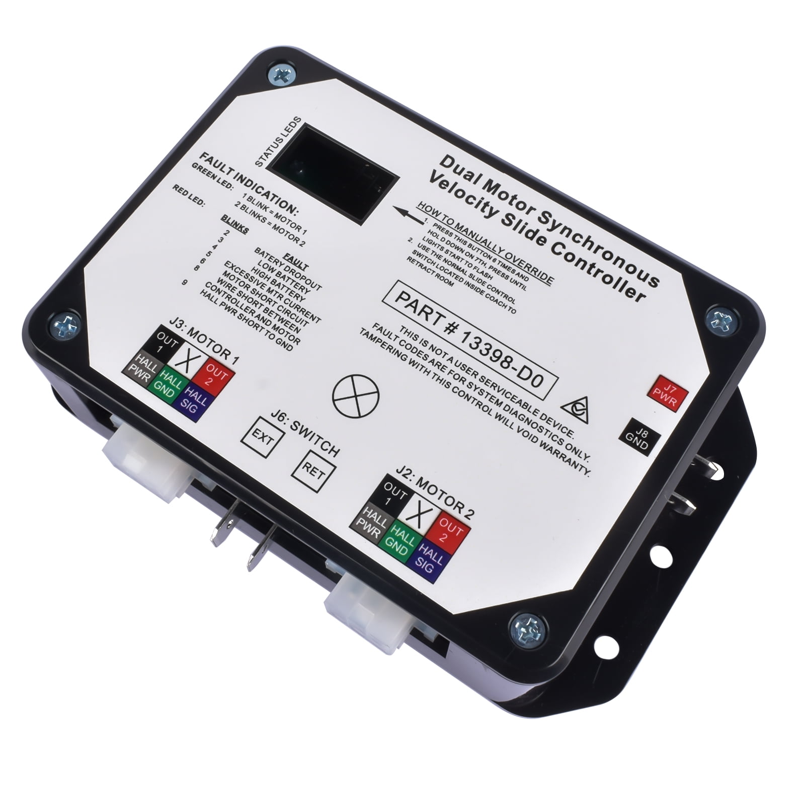 GELUOXI 13398-D0 Dual Motor Synchronous Velocity Slide Controller for V ...