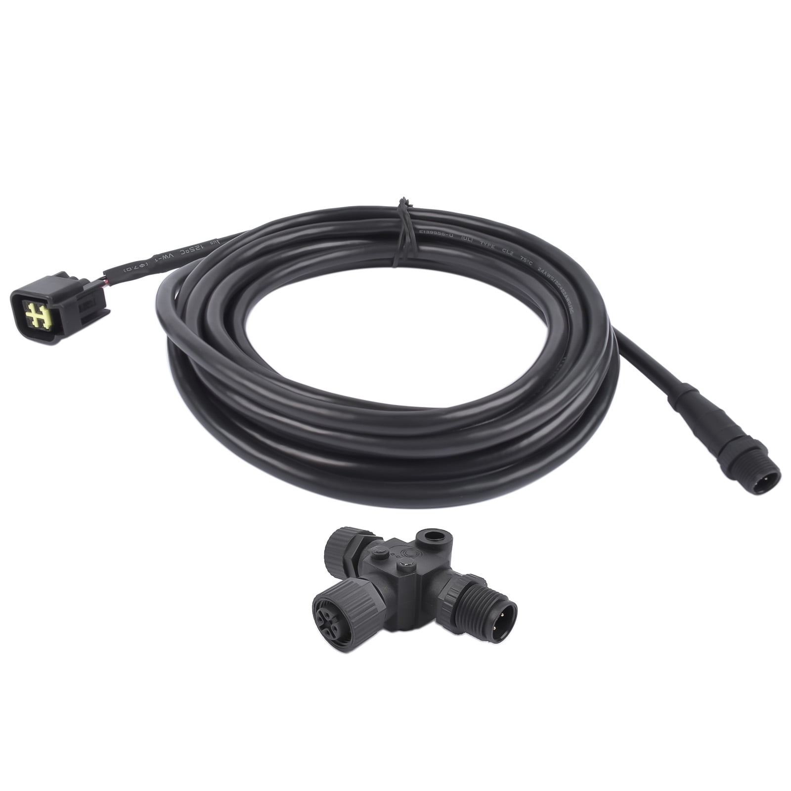 GELUOXI 15 FT Engine Interface Cable 4-Pin Data Connector for Yamaha ...