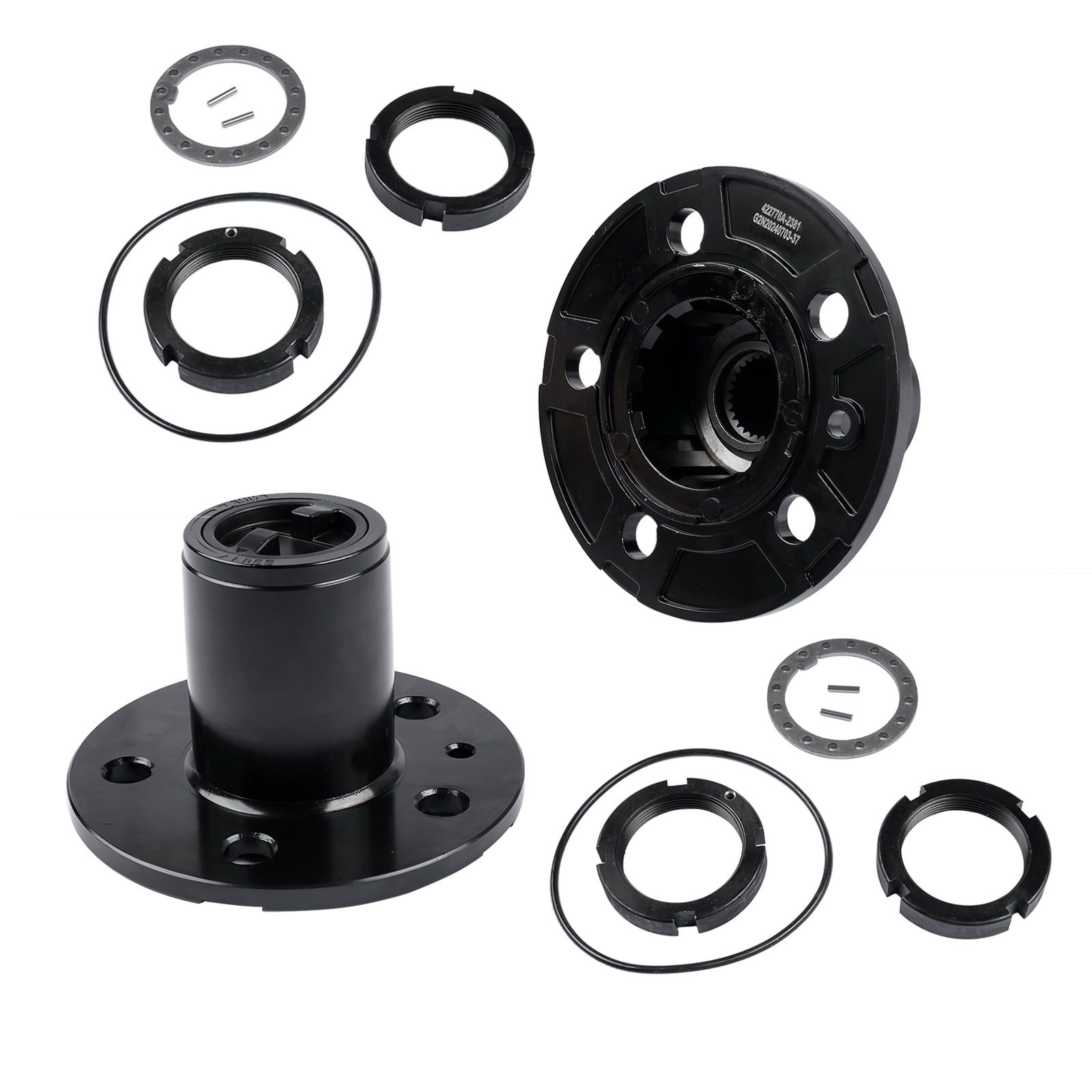 GELUOXI 2Pcs Locking Hubs 27 Spline Axles for Ford Ranger Explorer ...