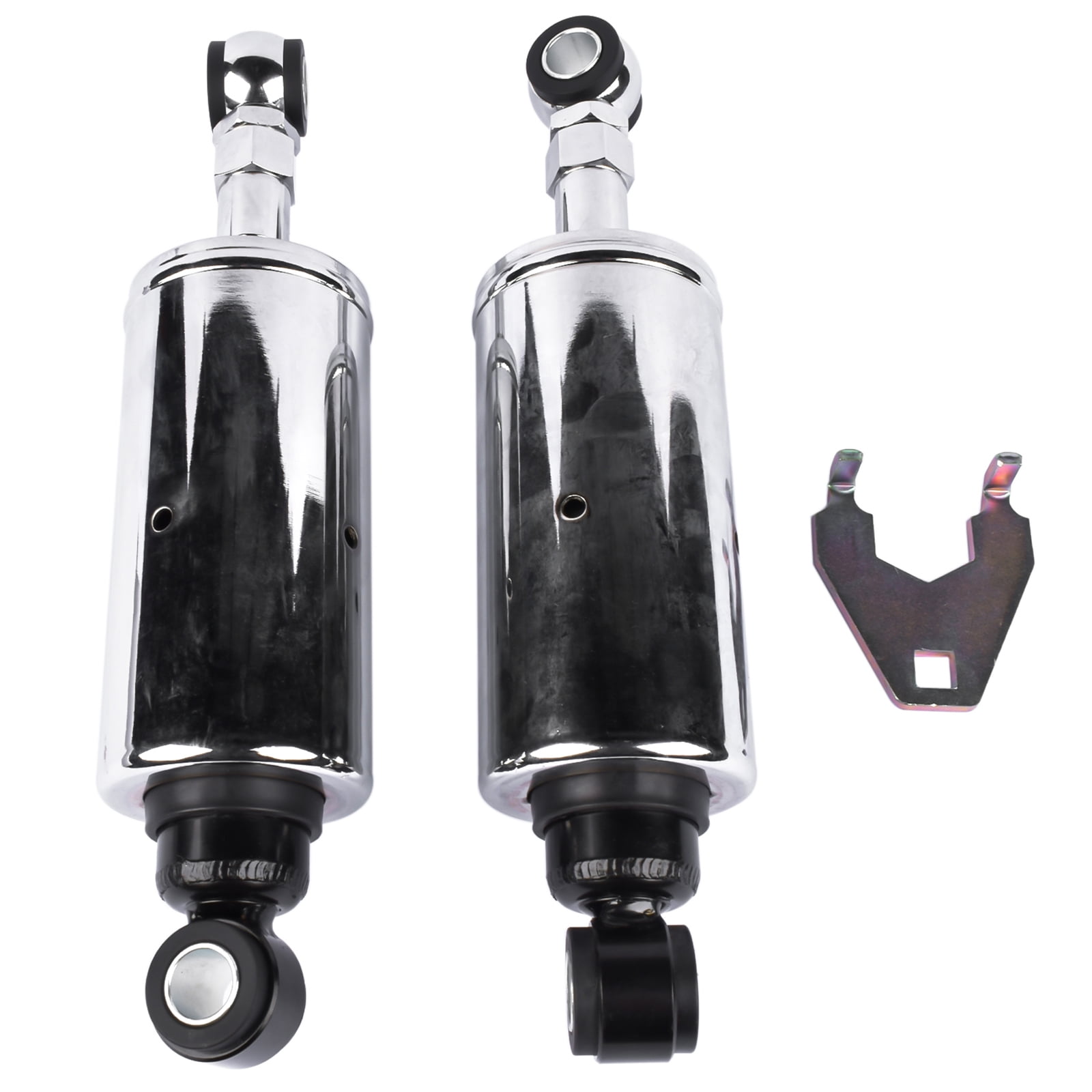 GELUOXI 2Pcs Rear Suspension Shock Absorber for Harley-Davidson Softail ...