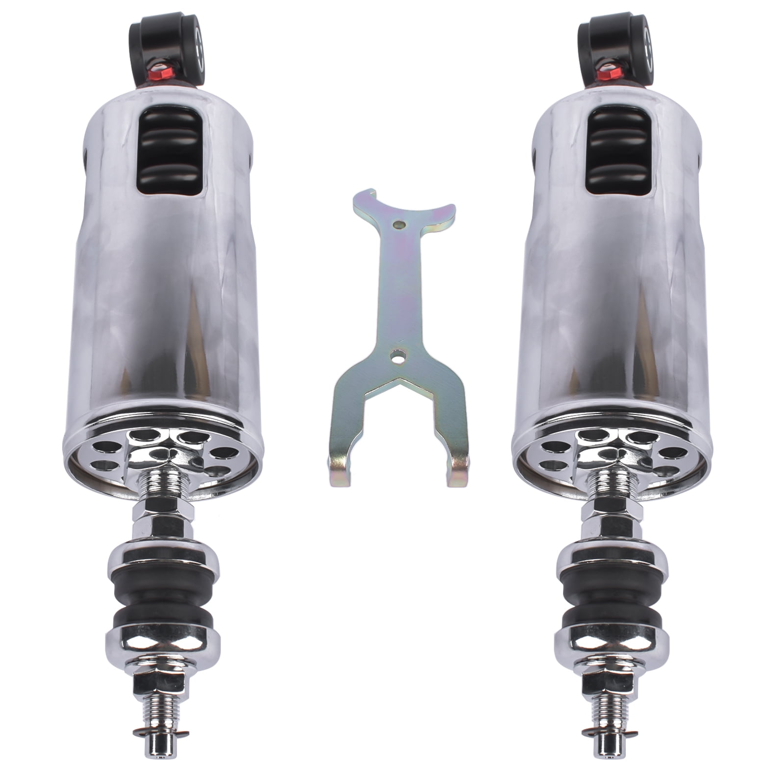 GELUOXI 2Pcs Rear Suspension Shock Absorber for Harley-Davidson Softail ...