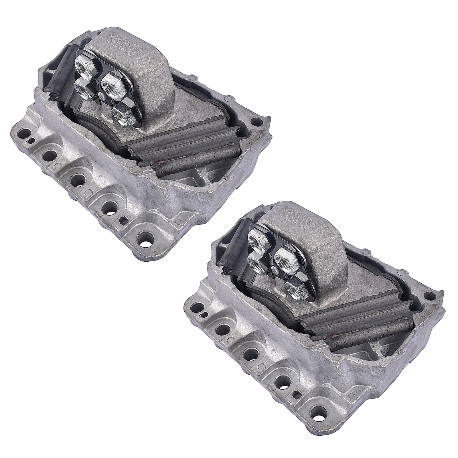 GELUOXI 2X Rear Engine Mount for Volvo VN VNL VHD D12 & ISX 15 Engine ...