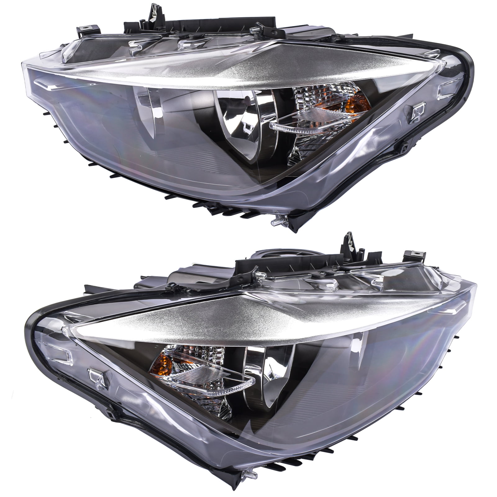 GELUOXI 2x Front Left+Right Halogen Headlight 2012-2015 BMW 3 Series ...