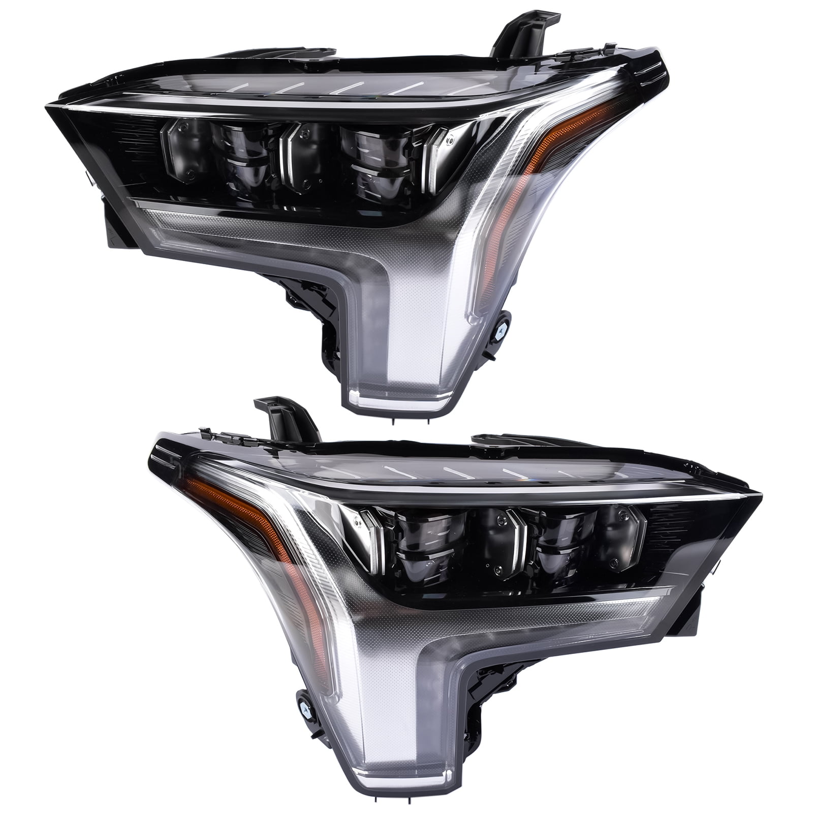 GELUOXI 2x Headlight Headlamps Assembly for Toyota Tundra 2022 2023 3 ...