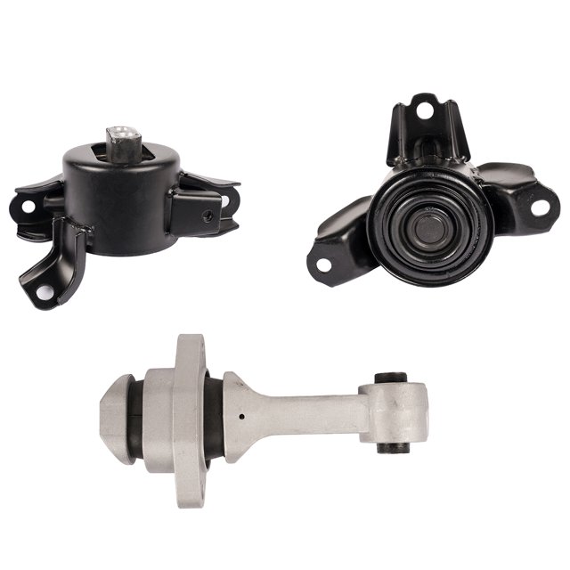 GELUOXI 3Pcs Transmission Engine Torque Strut Mount for Hyundai Accent ...