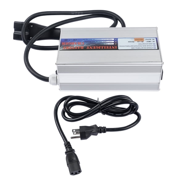 GELUOXI 48 Volt 20 Amp Golf Cart Battery Charger LED with Triangle 3 ...