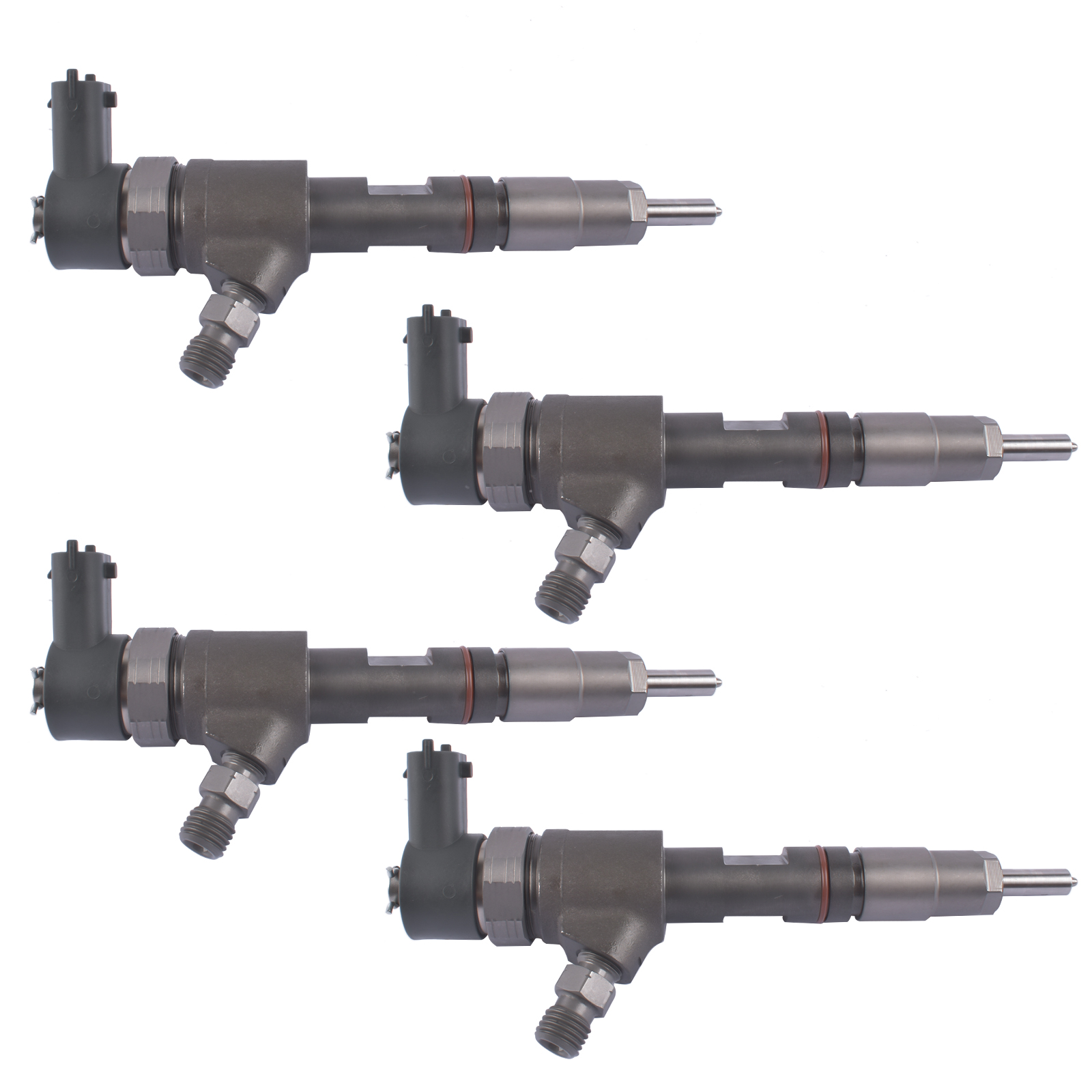 GELUOXI 4PCS Fuel Injectors 1J801-53052 0445110777 for Kubota V2403 ...