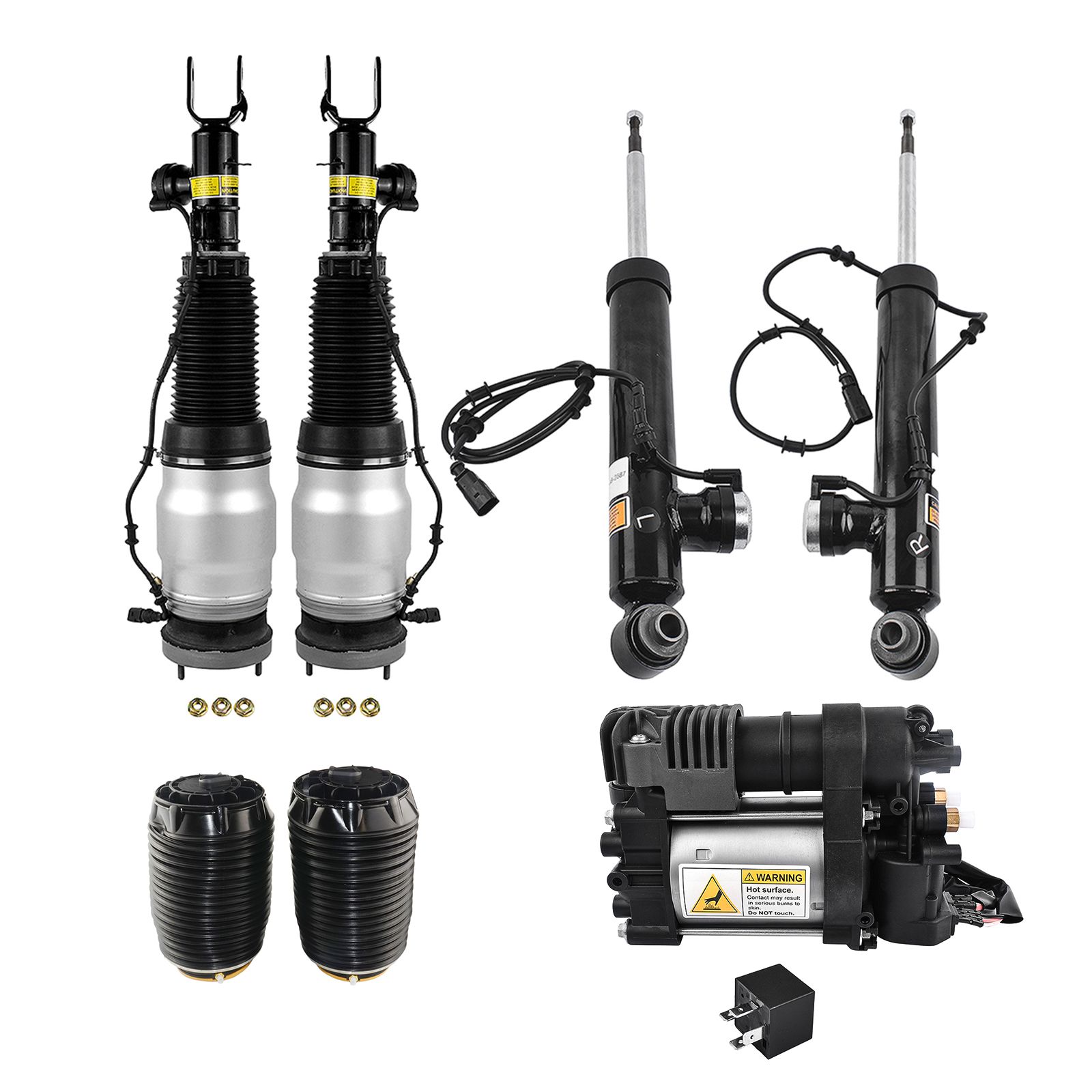 Air Ride Suspension Compressor Pump for Hyundai Equus 2009-2016 Rebuild ...