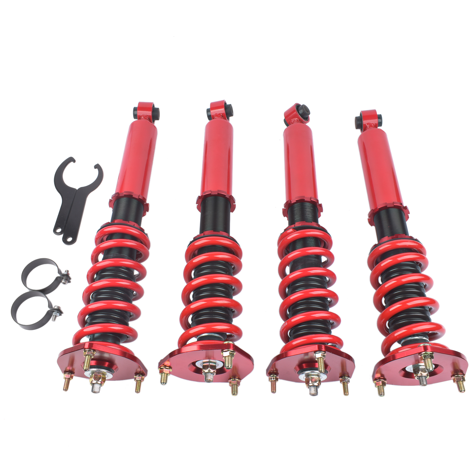 GELUOXI 4Pcs Coilovers Shock Suspension Springs Kit for Toyota Supra 2D ...