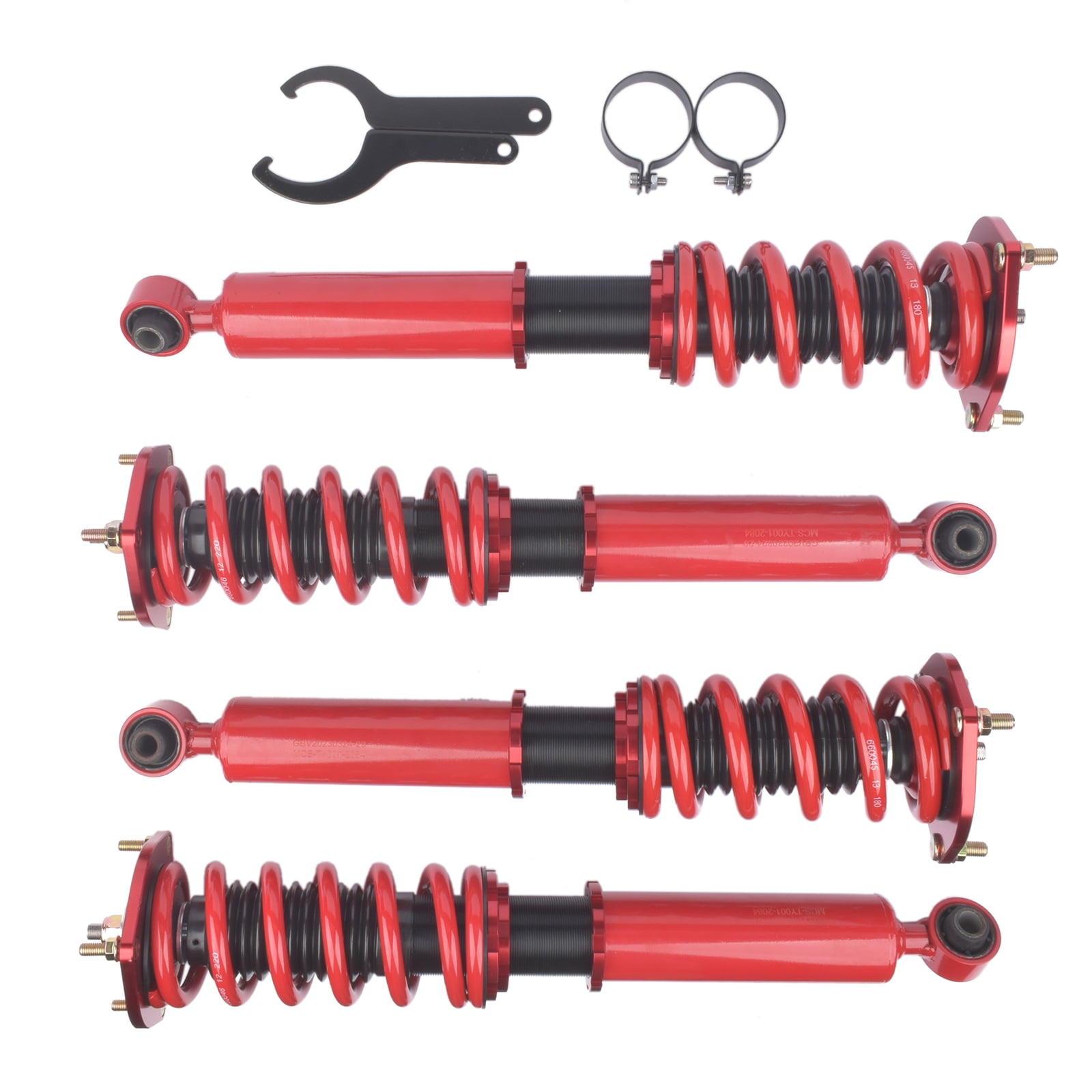GELUOXI 4pcs Coilover Suspension Shocks Struts Kit for Toyota Supra ...