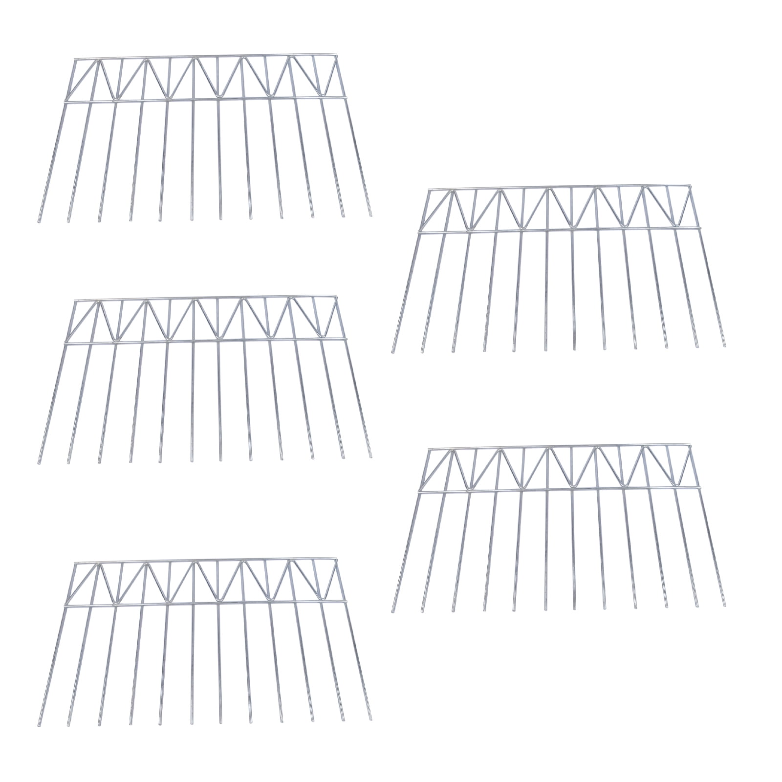 GELUOXI 5 Pack 32" L x 10" H Animal Barrier Fence, No Dig Fence ...