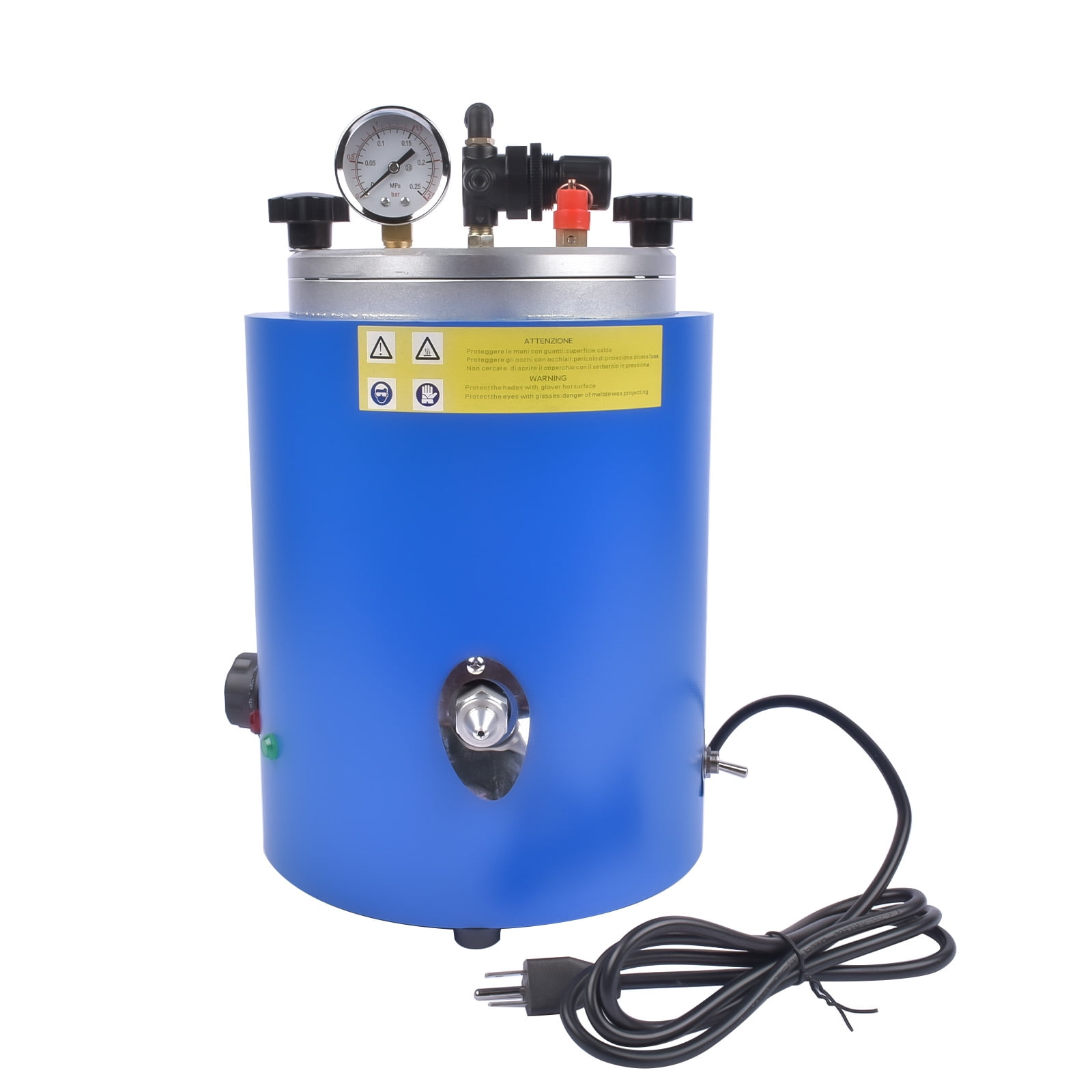 GELUOXI 500W Wax Casting Machine Round Wax Injector 5.5lbs 2.5L Wax ...