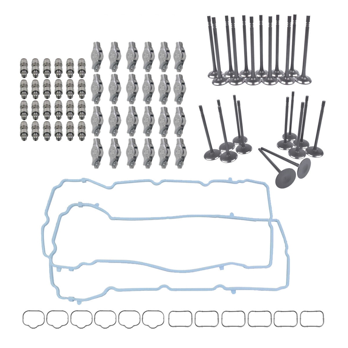 GELUOXI 5184296AH Rocker Arms Lifters Valves Kit for 3.6L Pentastar ...