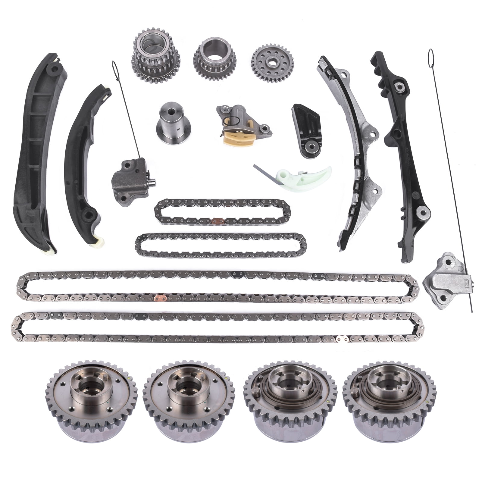 GELUOXI 5184357AE Timing Chain Kit w/ VVT Gear for 11-15 Chrysler 300 ...