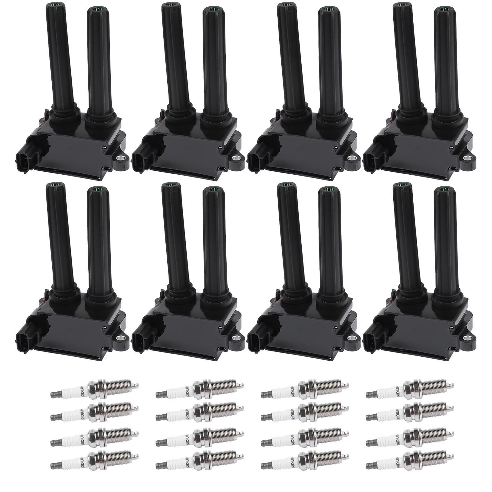 Ignition Coil Pack A-Premium Ignition Coil & Spark Plug Kit - 8 Coils ...