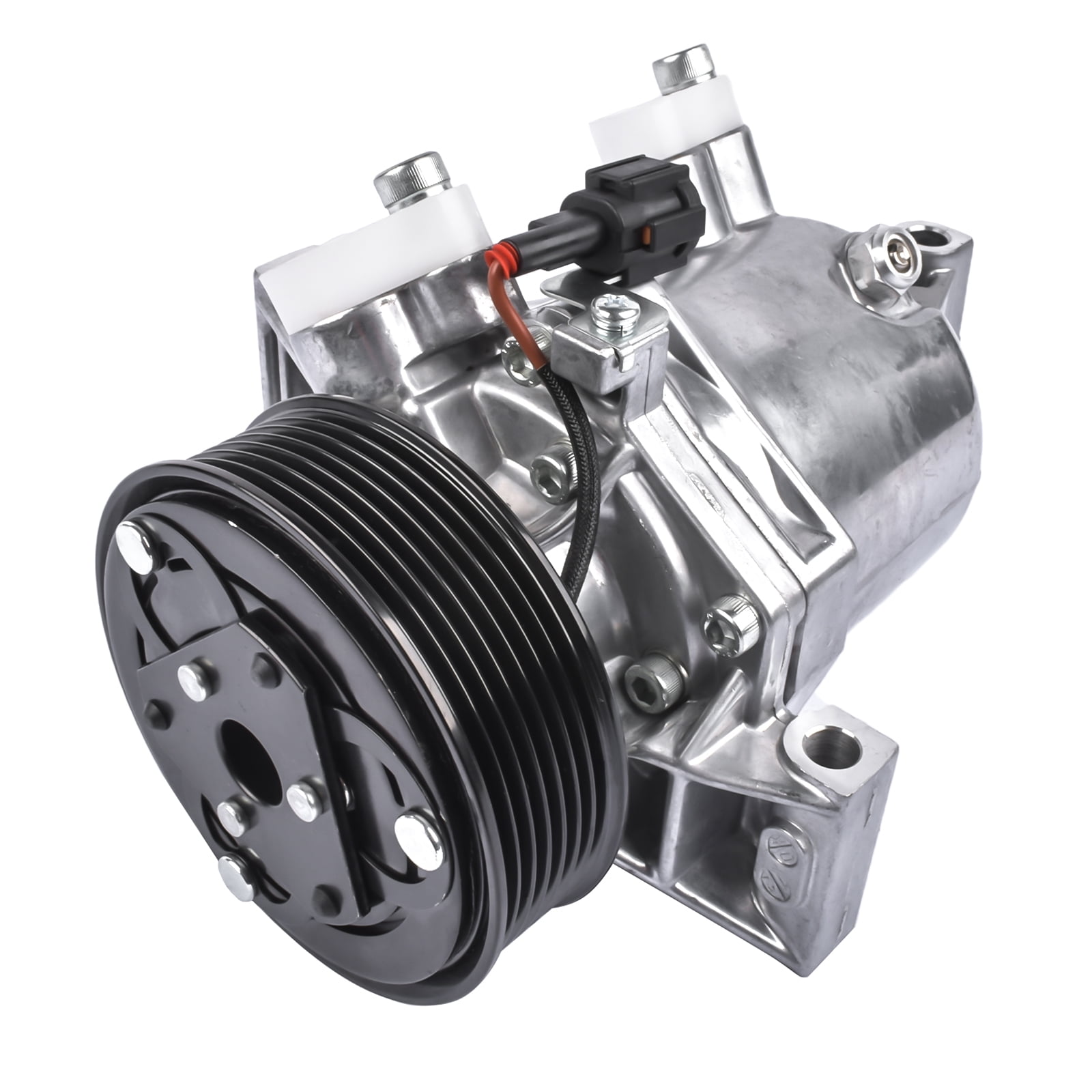 GELUOXI A/C Compressor w/ Clutch for Nissan Tiida Versa Hatchback Sedan ...