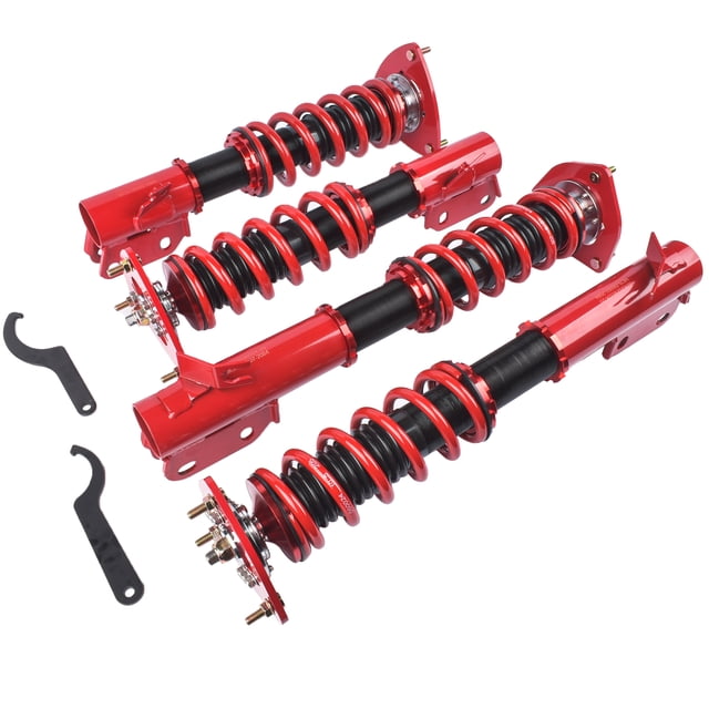 GELUOXI Adjustable Coilover Suspension Spring & Shock Assembly for ...