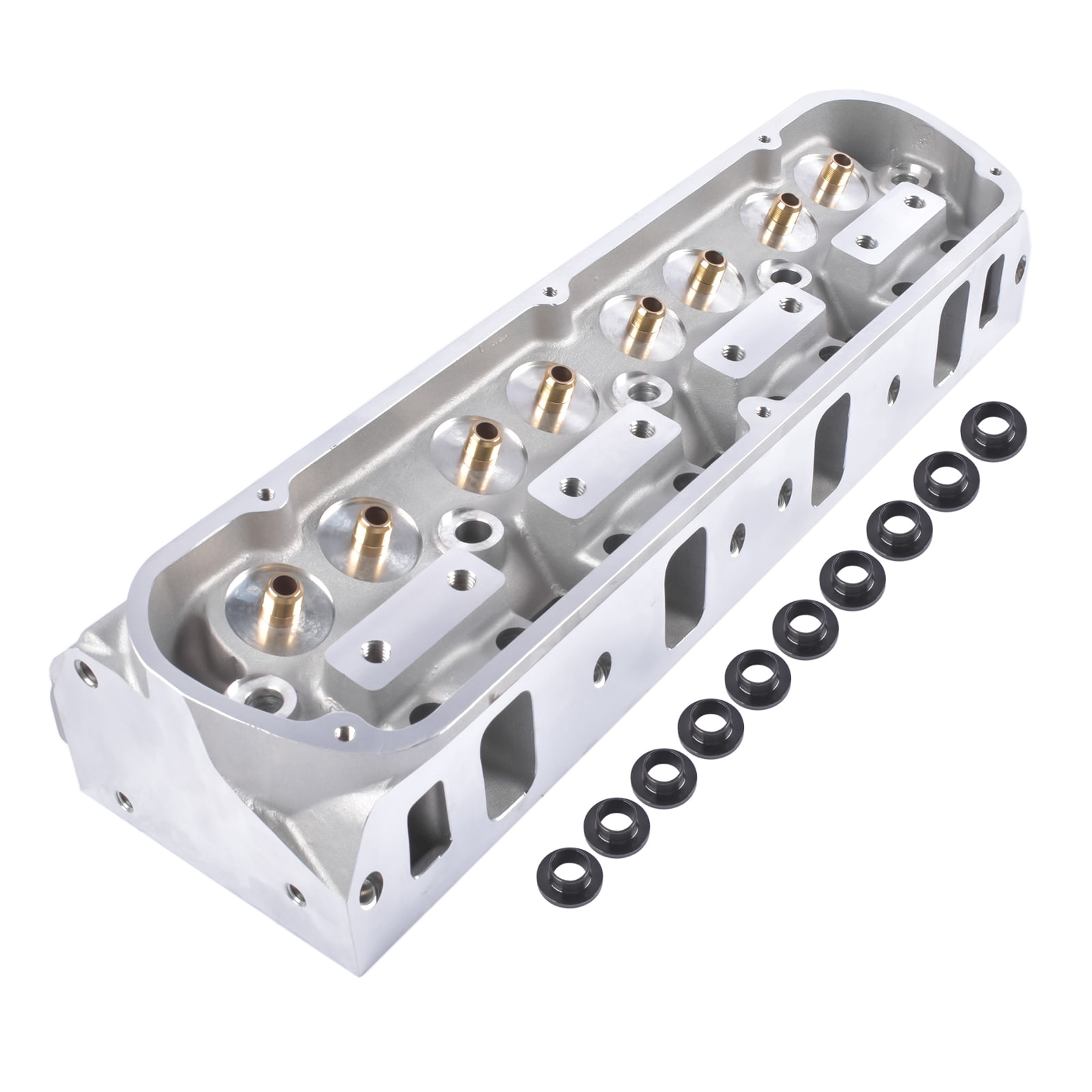 GELUOXI Aluminum SBF Cylinder Head 185cc 61cc 65cc for Ford Small Block 289 302 351W 5.0L V8 ...