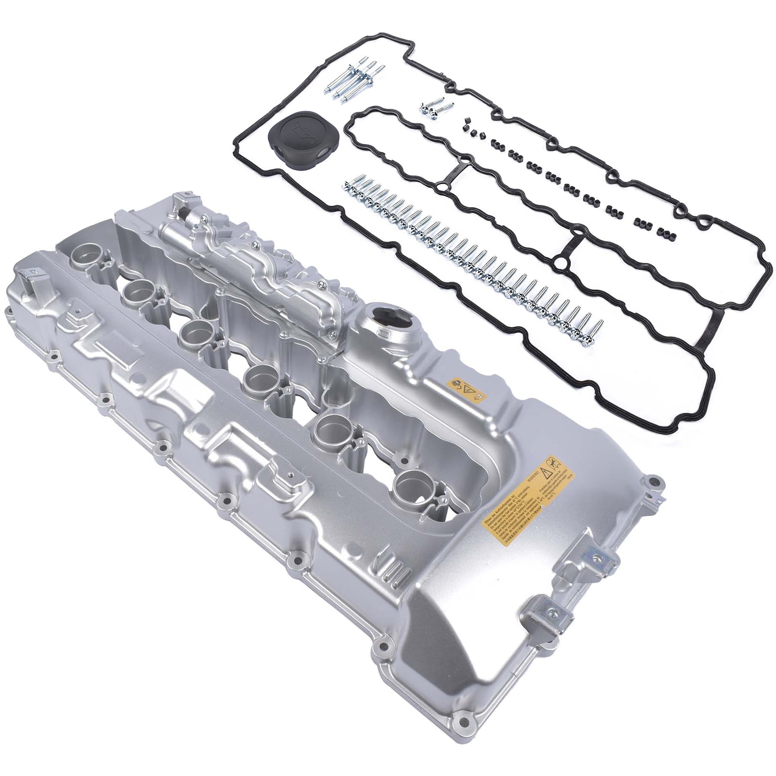 GELUOXI Aluminum Valve Cover 11127565284 for BMW 135i 335i 535i xDrive ...