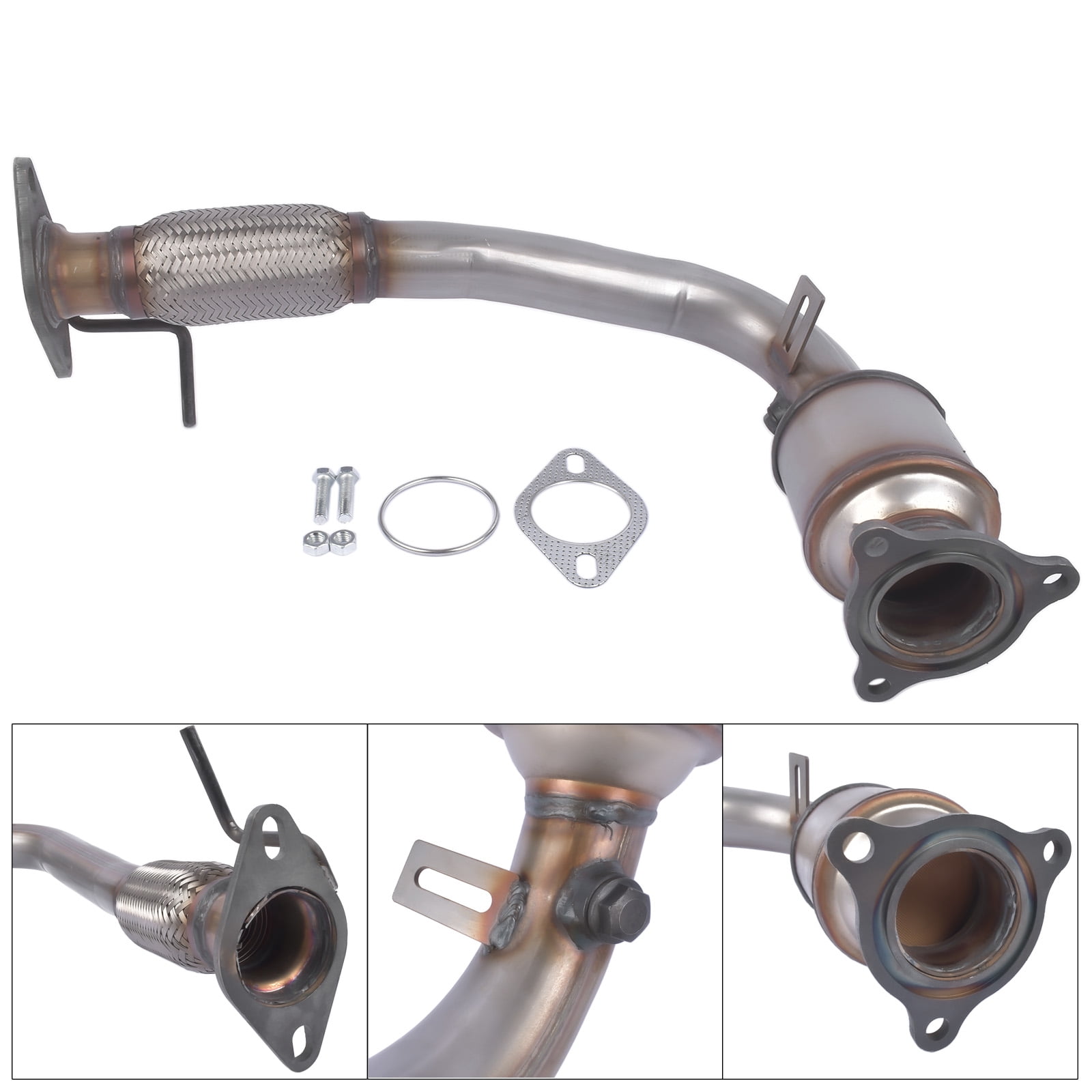 GELUOXI Catalytic Converter 644015, Direct Fit High Flow Exhaust ...