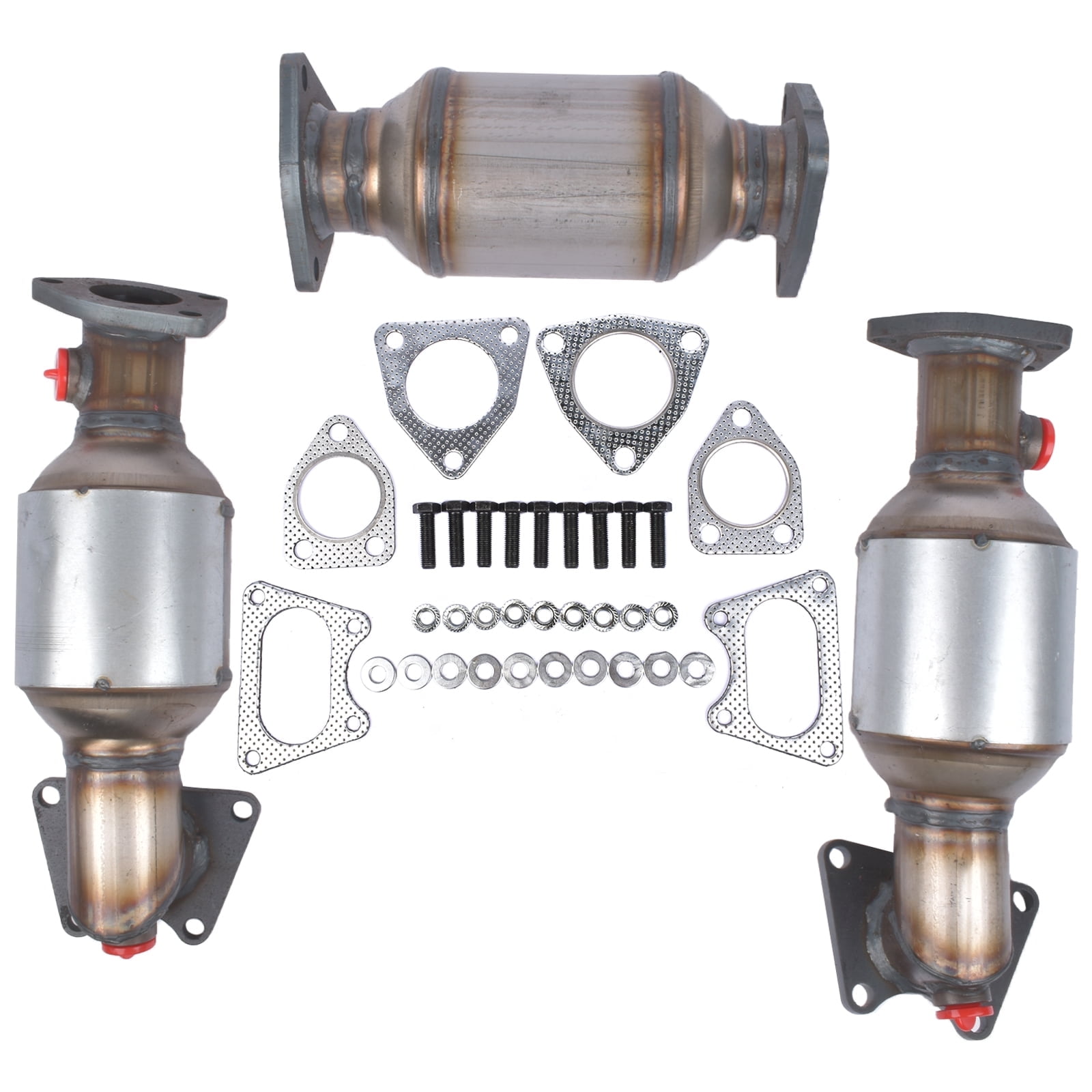 GELUOXI Catalytic Converters Set Replacement for 2005-2008 Honda Pilot ...