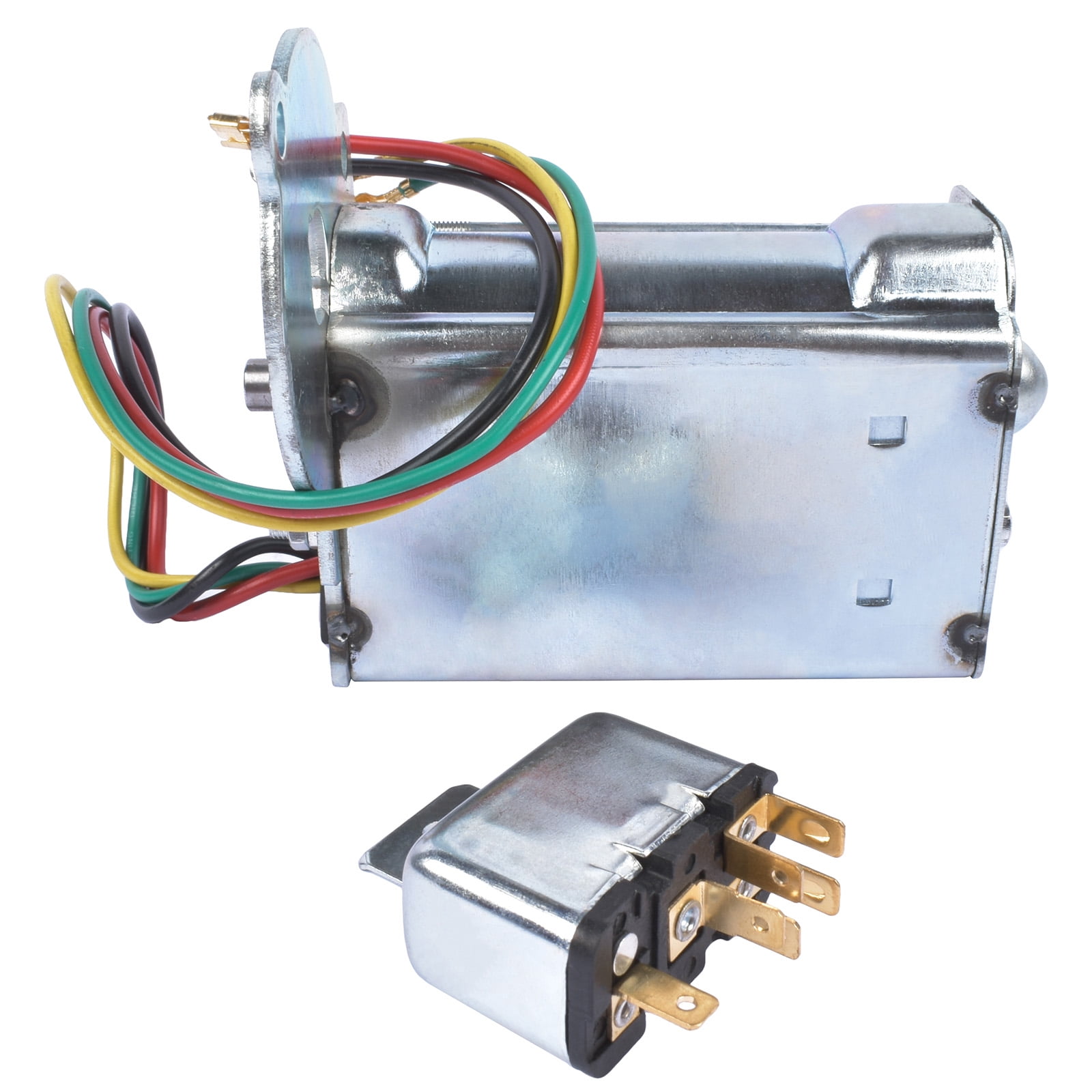 GELUOXI Convertible Top Motor and Relay for Cadillac Chevrolet ...