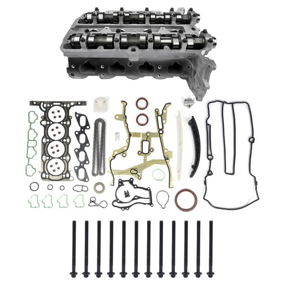 GELUOXI Cylinder Head Assembly+Gasket+Timing Chain Kit for Chevy Sonic ...