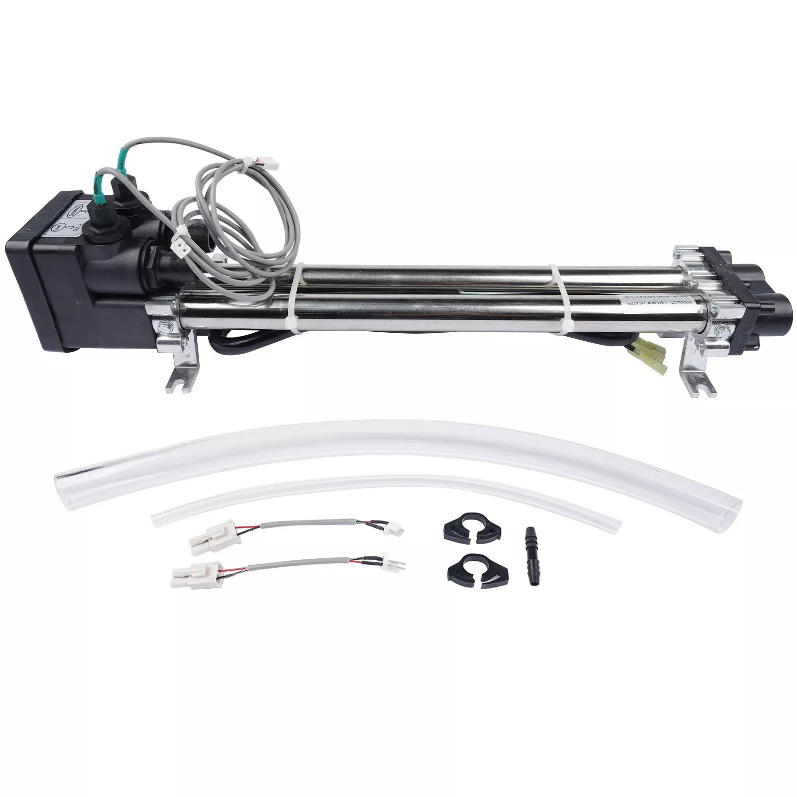 GELUOXI Double-Barrel Titanium Heater w/Sensors for Hot Spring Spas No ...